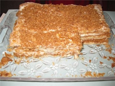 Наполеон со сгущенкой : Торты, пирожные