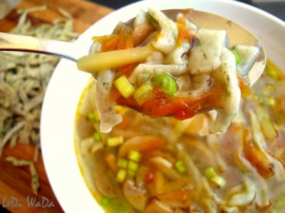Постная ароматная лапша : Вегетарианская и постная кухня